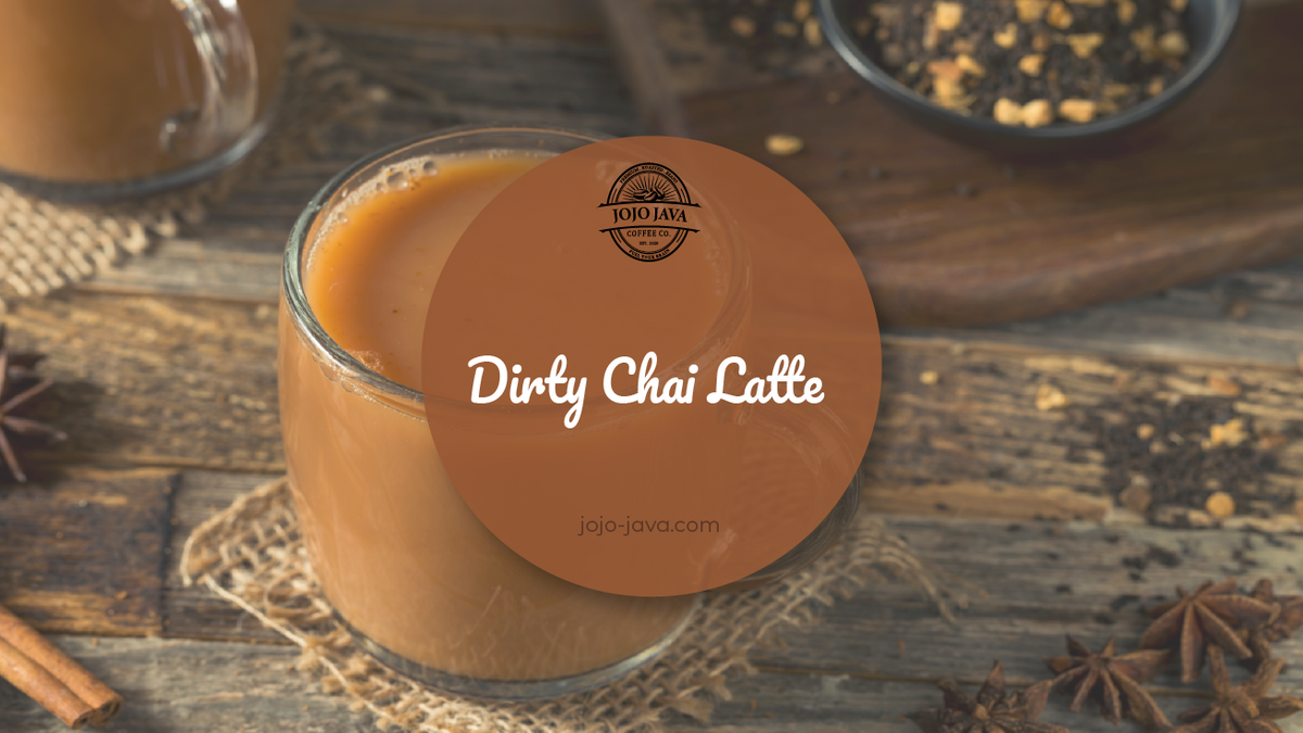 JOJO JAVA How to Make a Dirty Chai Latte
